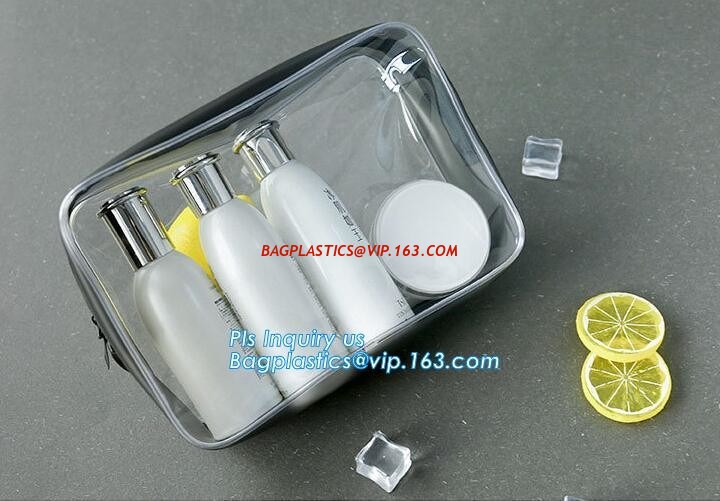 Transparent EVA plastic beach cosmetic bag, vinyl transparent clear PVC ...