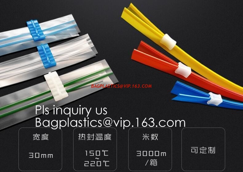 Vacuum separable plastic open end double track zipper with teeth, PE ...