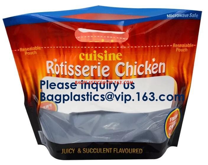 Chicken Plastic Packaging Pouch Bag,Custom Printed Rotisserie Chicken ...