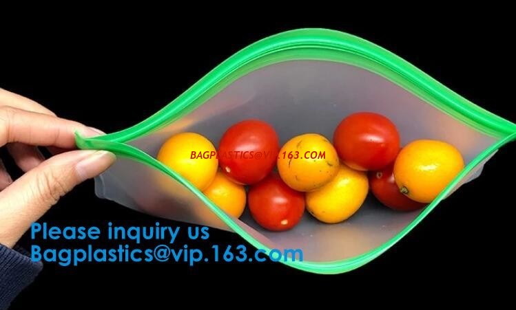 Biodegradable Plastic Frosted Peva Zipper Bags,Durable Environmentally ...