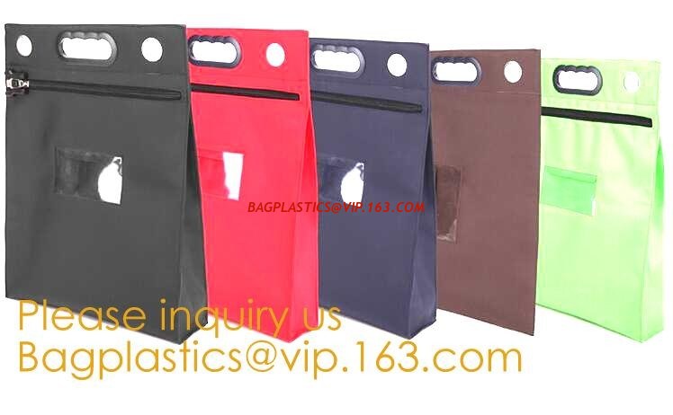 Locking Bank Bag Canvas with Hard Handles Black,Promotional Customized ...