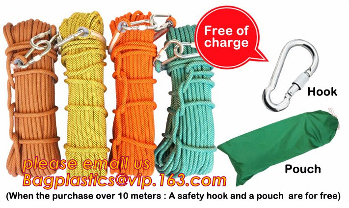climbing rope, protective escape rope polyester rope, escape rope, High ...