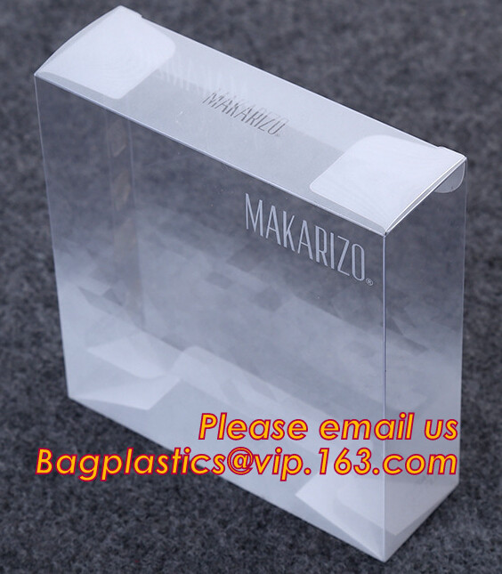 transparent plastic box, High quality custom design logo printing clear ...