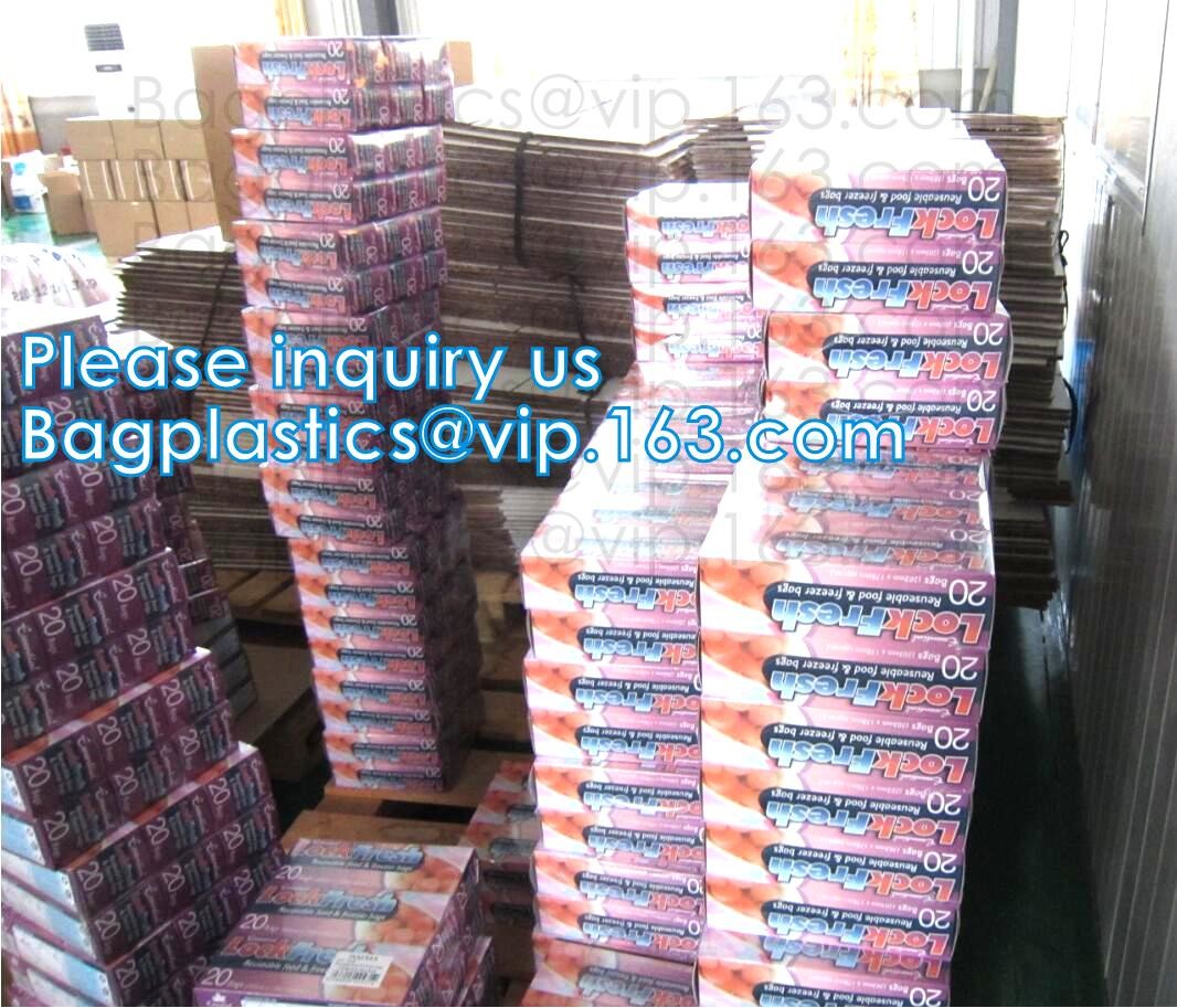 Plastic zipper packing bag Plastic zipper packing bag with handle CORN ...