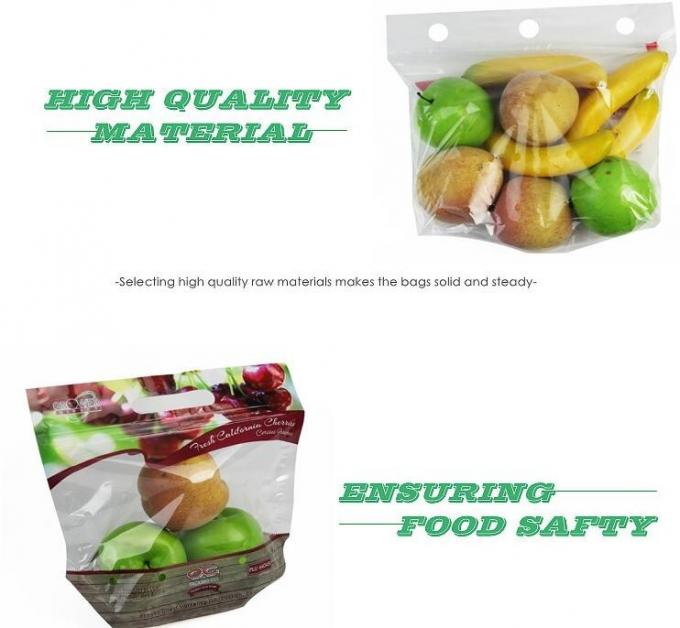 vegetable and fruit packing zipper zip lock slider bag, Green grapes ...