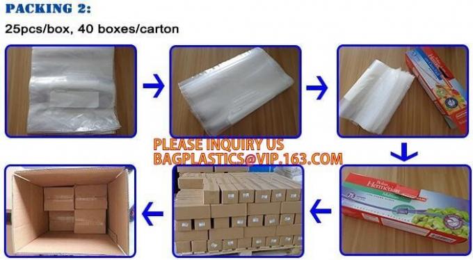 Freshness Protection Package Self Sealing clear Zip Lock Plastic Bags ...