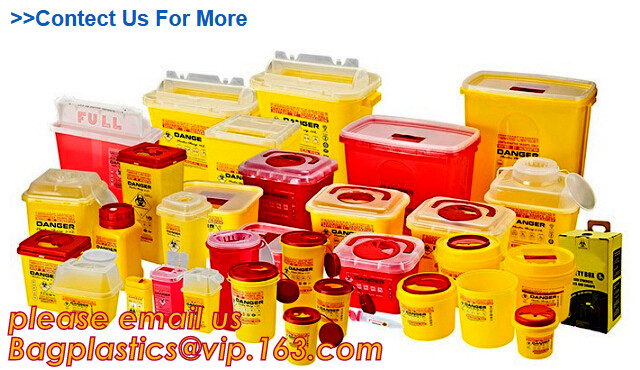 OEM 3l 5l 10l 12l 21l 22l yellow hospital biohazard medical needle ...
