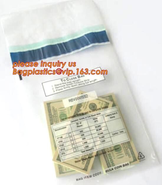 Tamper Proof Deposit Bags bank cash bag security safety deposit bag ...