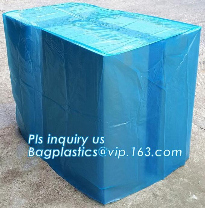 customized PE pallet cover bag, Waterproof pallet covers/ Poly Bags ...