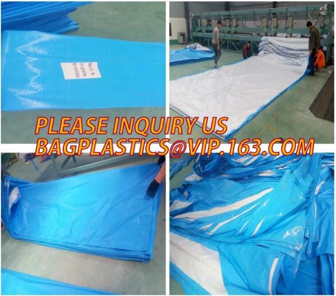 60gsm, 120gsm, 160gsm, 220gsm, 260gsm LDPE Laminated High Density Polyethylene HDPE PE Tarpaulin ...