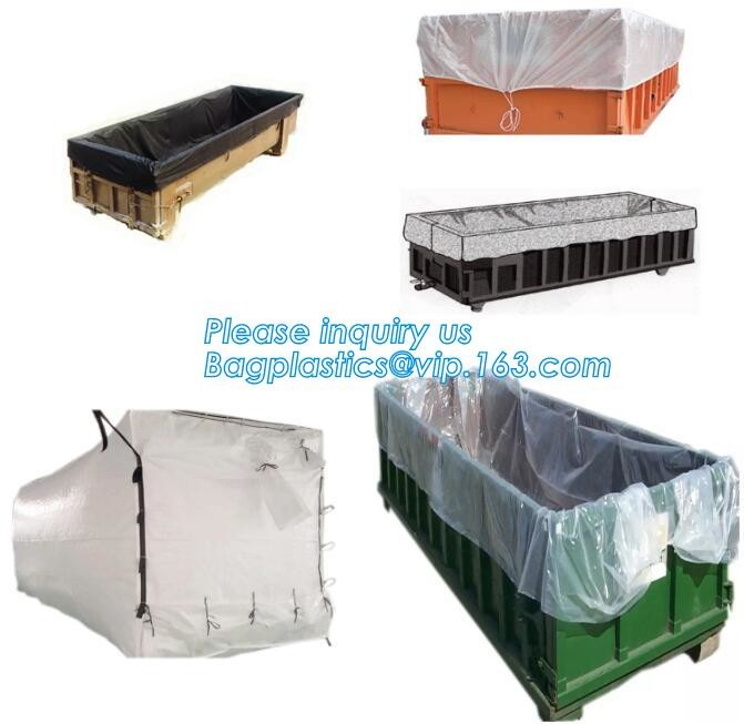 6Mil Open Top 20 Yard Roll Off Container Liners,Heavy Duty Open Top 12 ...