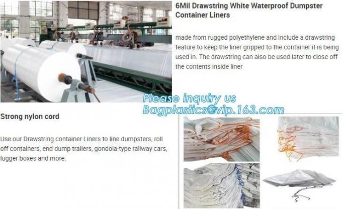 6Mil Open Top 20 Yard Roll Off Container Liners,Heavy Duty Open Top 12 ...