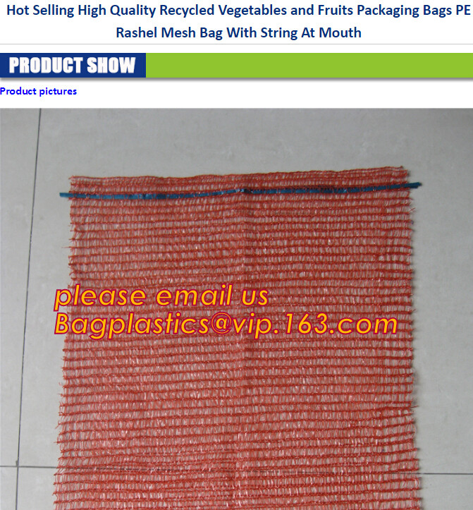 mesh bag,Plastic PE raschel mesh net potato bags 50kg, HDPE mesh bag ...