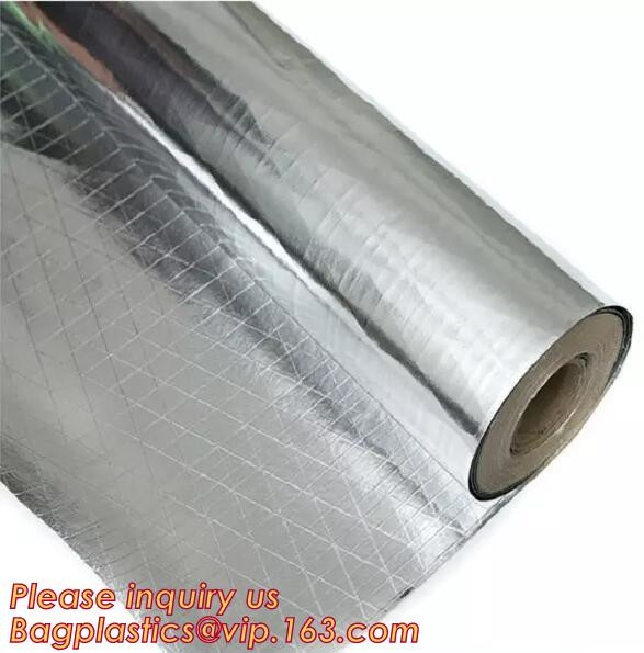 Aluminum Foil-Scrim-Kraft Paper Facing insulation material for building ...
