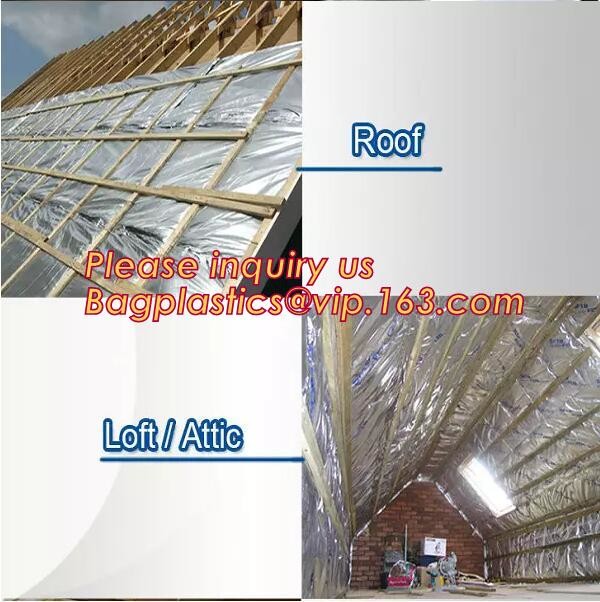 Aluminum Foil-Scrim-Kraft Paper Facing insulation material for building ...