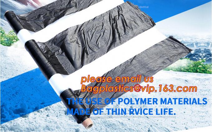 UV Resistant Black White PE/Polyethylene/Poly Reflective Plastic Mulch ...