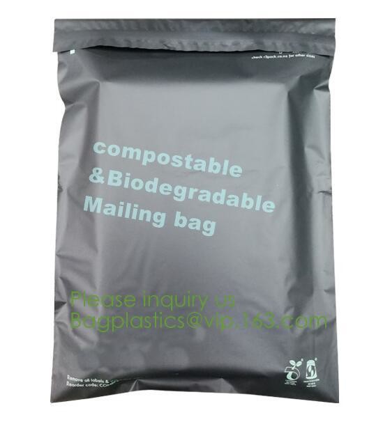 Compostable biodegradable packaging mailing bag with handle ...