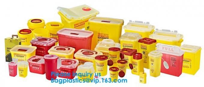 Biohazard Plastic Sharps Container,Hospital Biohazard Medical Needle ...