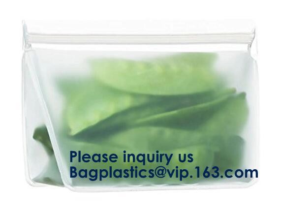 Biodegradable Plastic Frosted Peva Zipper Bags,Durable Environmentally ...