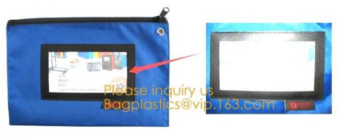 Custom Multi Function Waterproof Nylon Security Night Deposit Bags ...