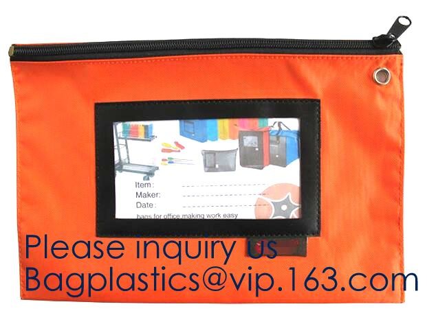 Custom Multi Function Waterproof Nylon Security Night Deposit Bags ...
