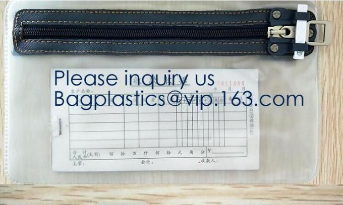 Custom Multi Function Waterproof Nylon Security Night Deposit Bags ...
