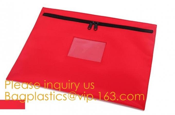 Black Briefcase Style Locking Document Bag Bank Locking Security ...